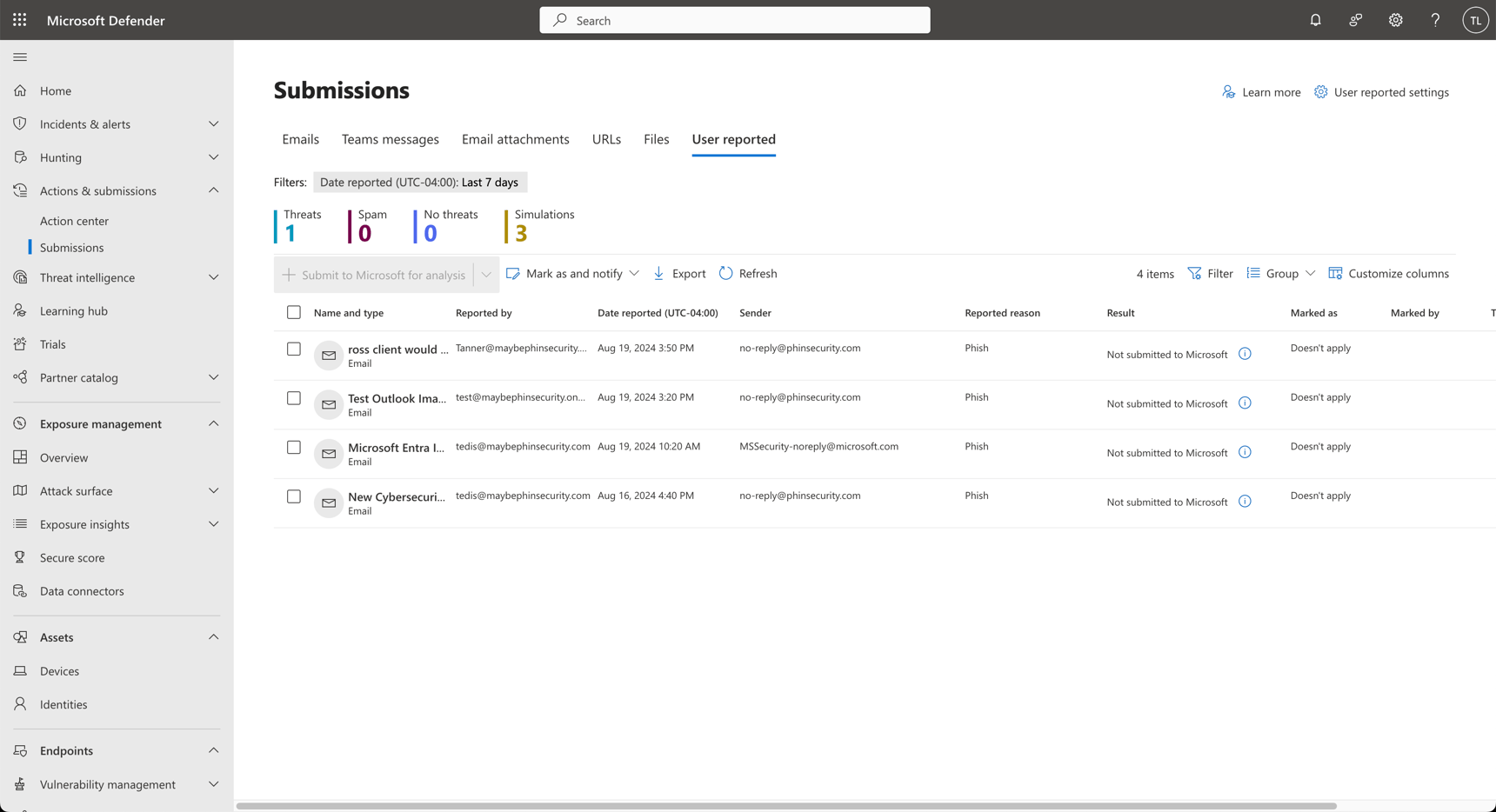 Microsoft Defender Integration